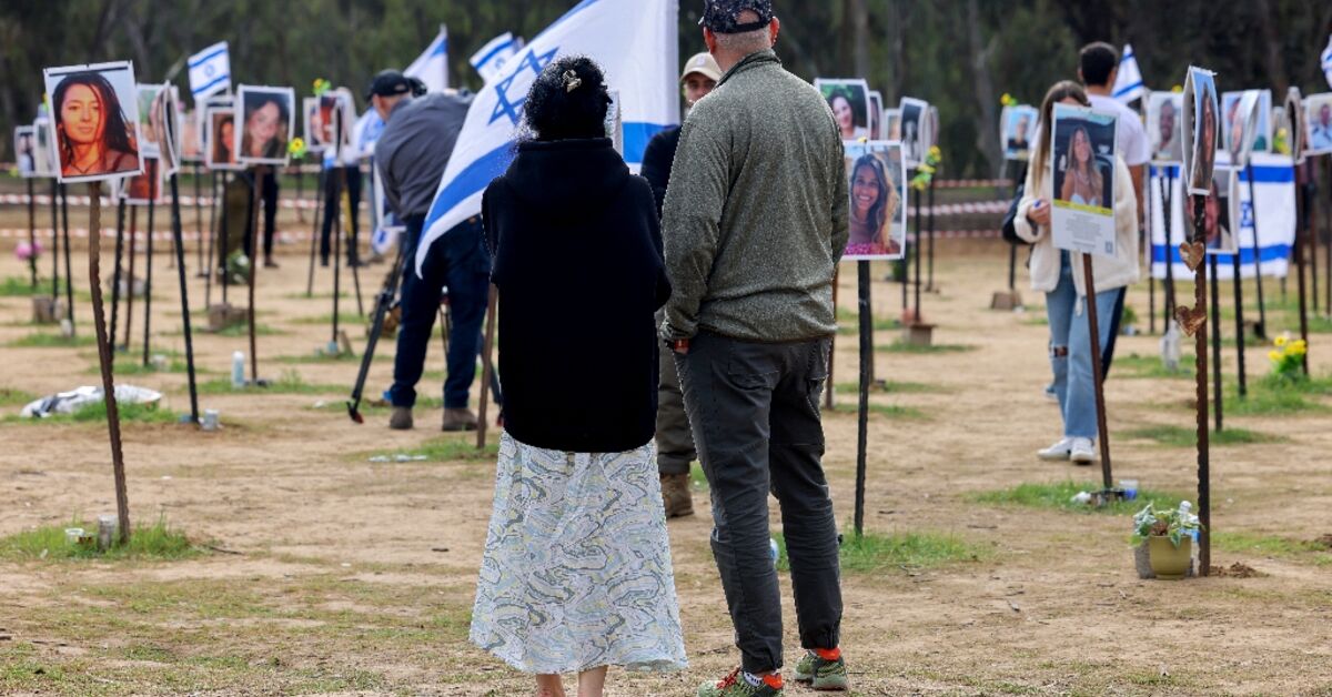 Israel hostage relatives relive trauma at site of rave attack - AL ...