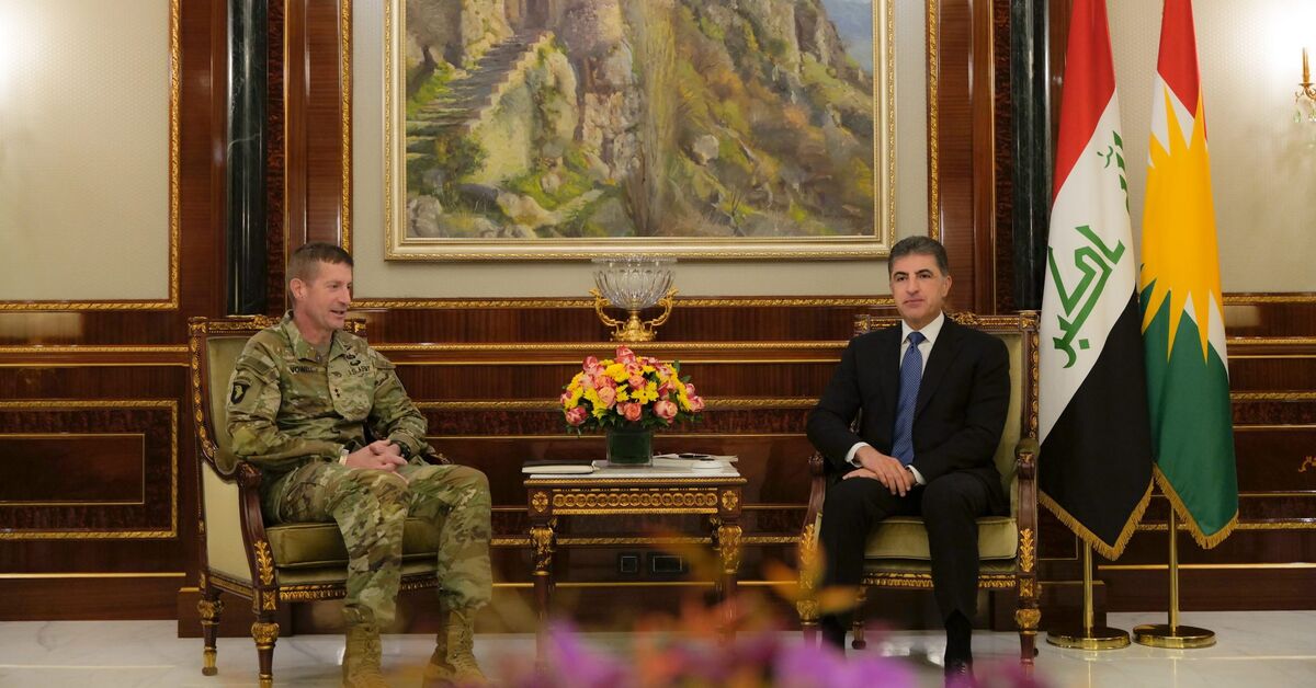 Coalition chief meets Iraqi Kurdistan president as Baghdad agitates ...