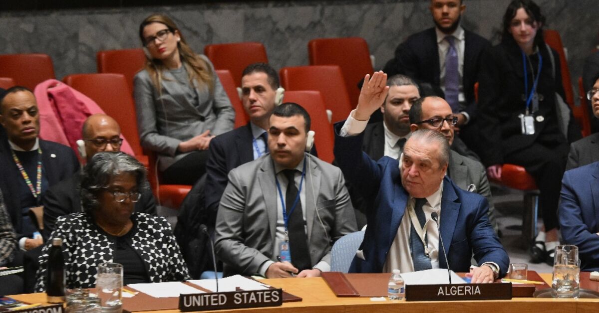 US vetoes Security Council vote on Gaza ceasefire, pushes alternative ...