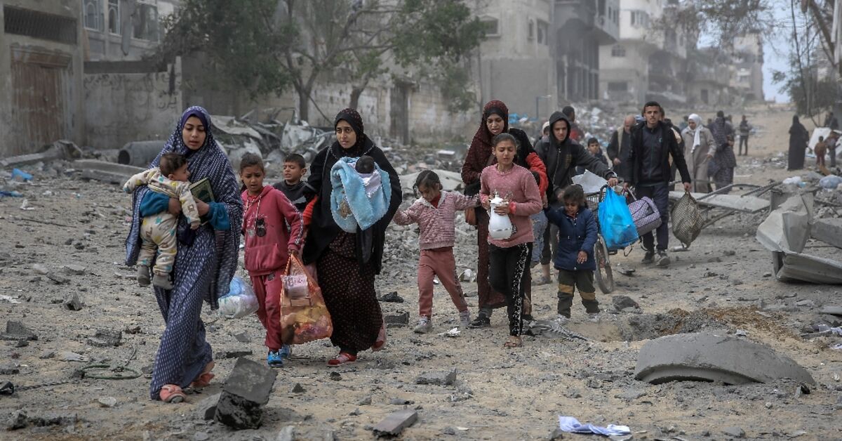 Battle rages at Gaza hospital as UN reports 'catastrophic' hunger - AL ...