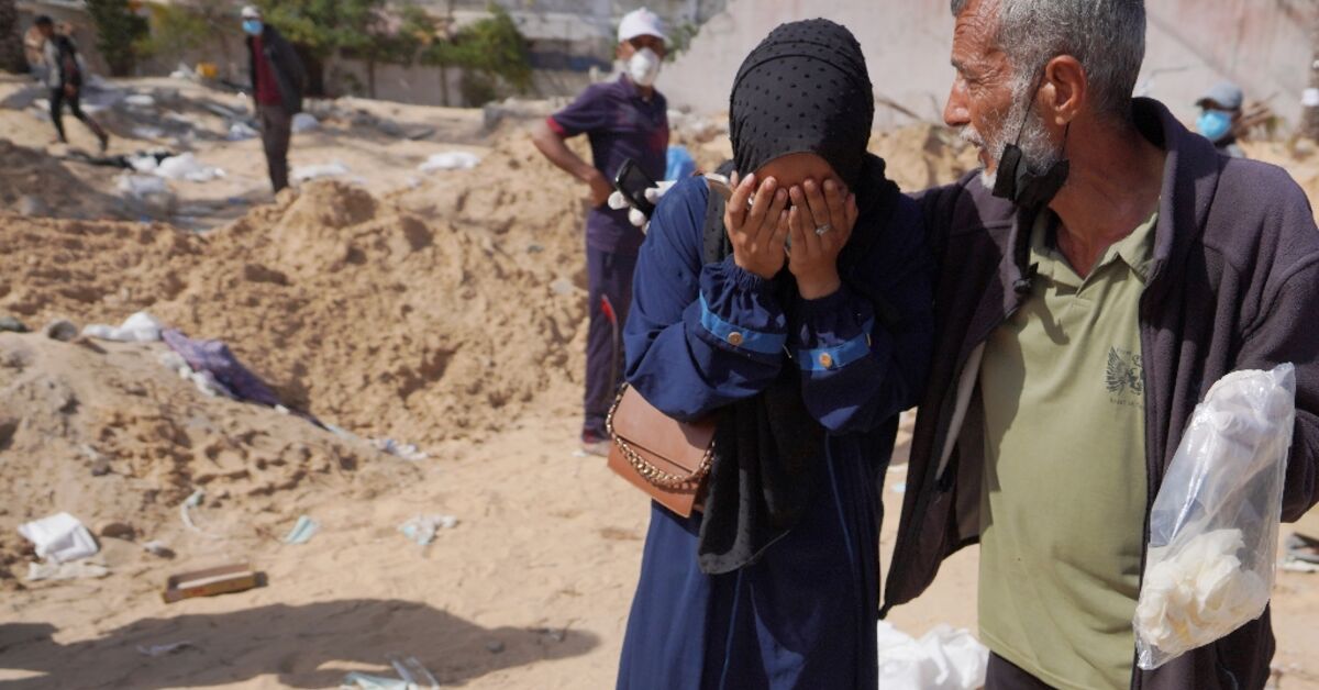 Bodies found at Gaza hospital as Israel vows to 'increase pressure' on ...