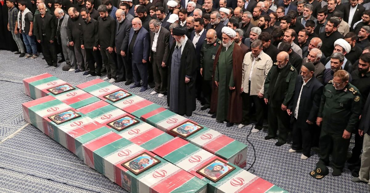 Iran supreme leader prays over bodies of slain Guards - AL-MONITOR: The ...