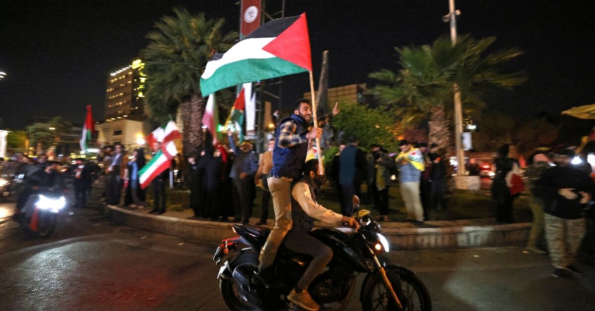 Thousands gather in Iran in show of support for attack on Israel - AL ...