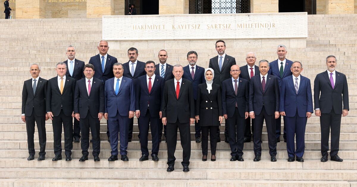 Turkey’s Erdogan replaces 2 ministers in first cabinet shuffle since ...