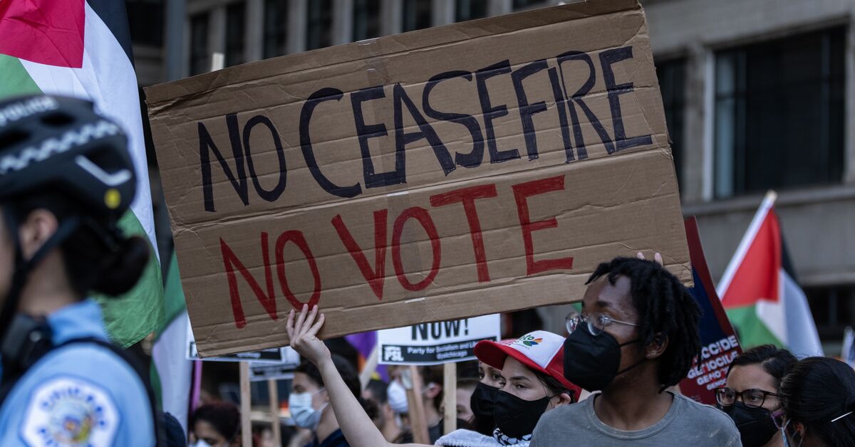 Pro-Palestinian voices protest and participate in DNC in Chicago - AL ...