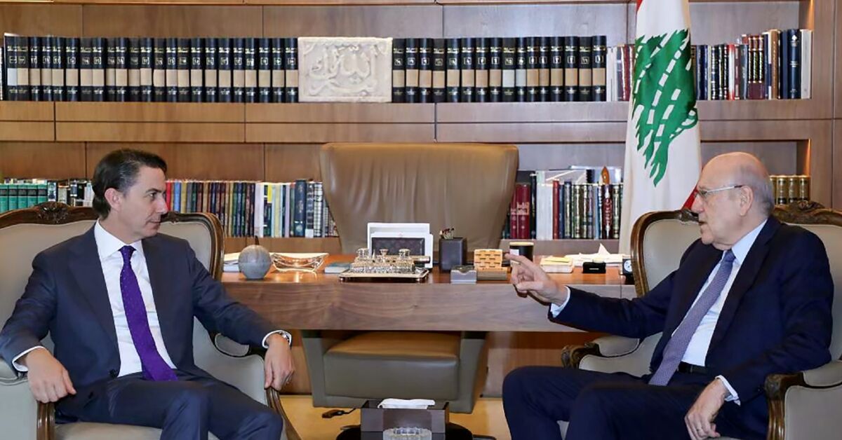 US envoy in Beirut says 'real opportunity' to end Israel-Hezbollah war ...