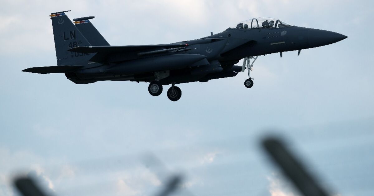 F-15 fighters arrive in Middle East: US military - AL-Monitor: The ...