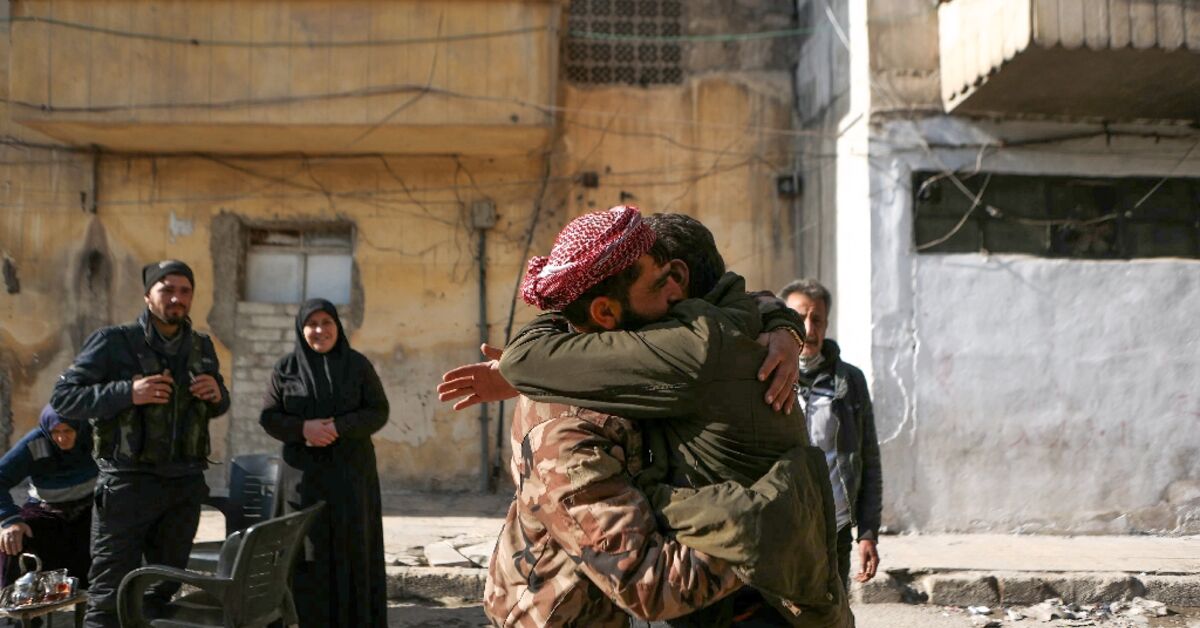 Syria families reunite after years as rebels take Aleppo - AL-Monitor ...