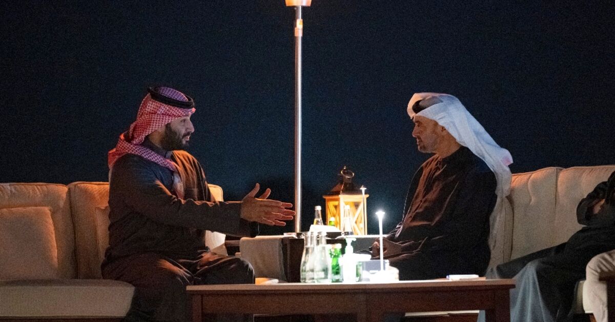 Saudi prince discusses 'new crises' in long-awaited UAE visit - AL ...