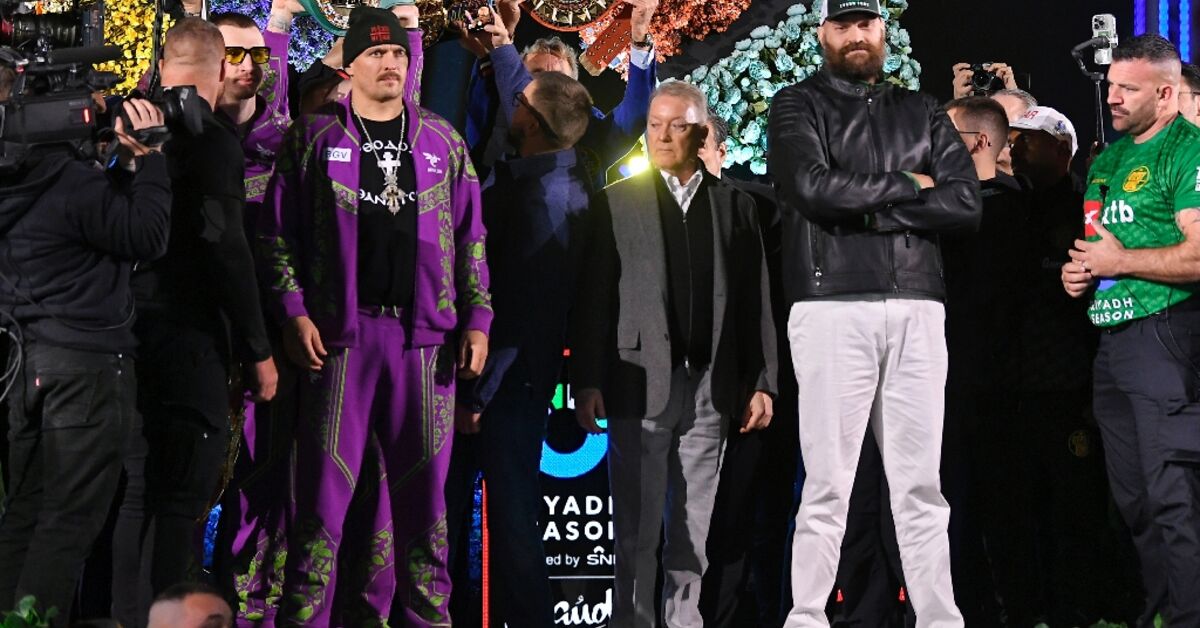 Bulked-up Fury promises 'war' in Usyk rematch - AL-Monitor: The Middle ...
