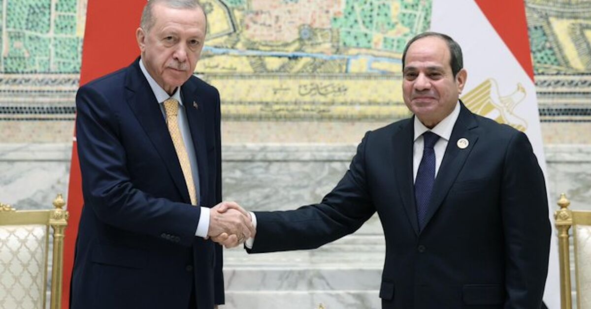Turkey’s Erdogan in Egypt, holds first meeting with Sisi after Assad's ...