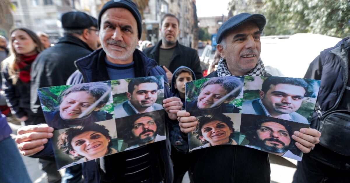 11 years on, Syria protesters demand answers on abducted activists - AL ...