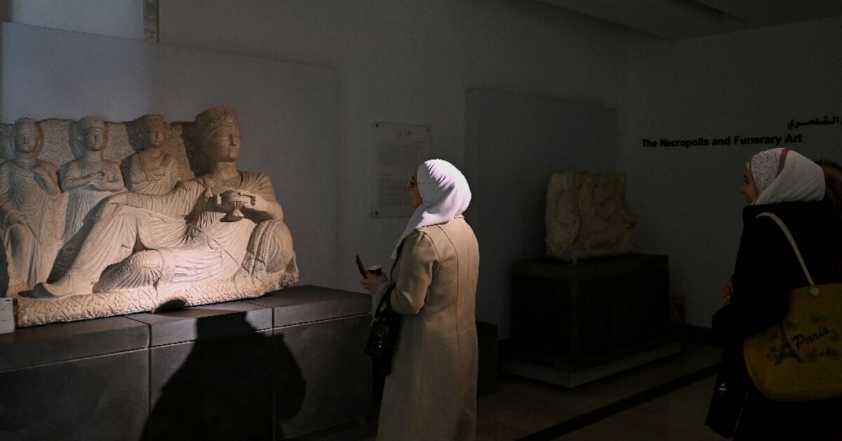 Safe from looting, Damascus museum reopens a month after Assad's fall ...