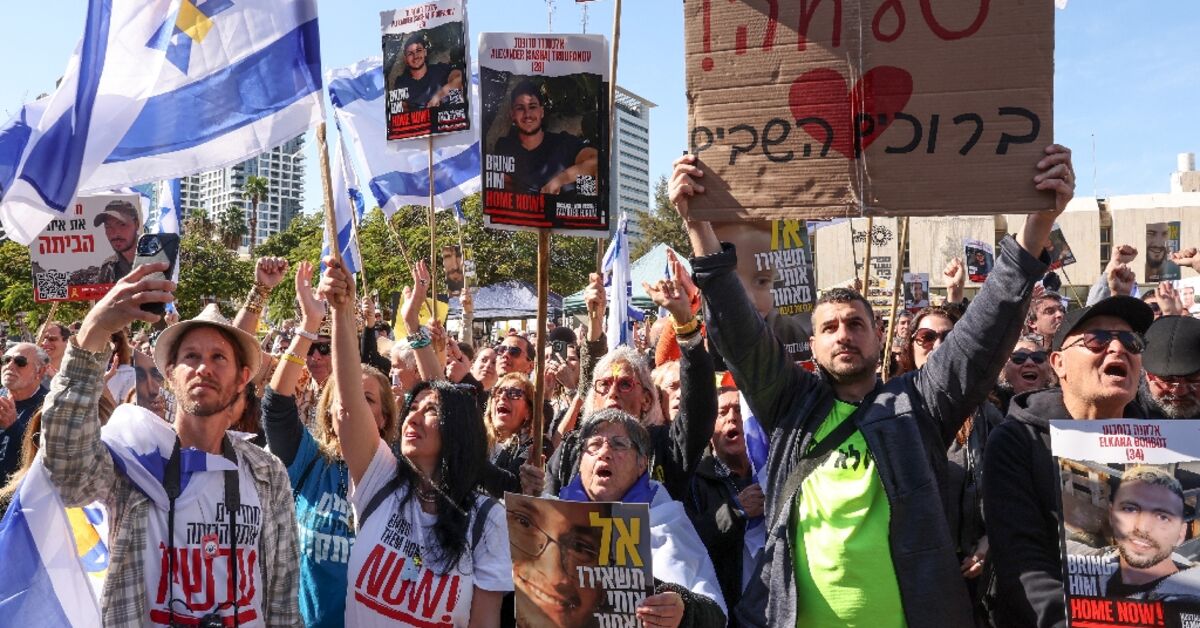 'Welcome back': Israelis cheer, cry as hostages freed from Gaza - AL ...