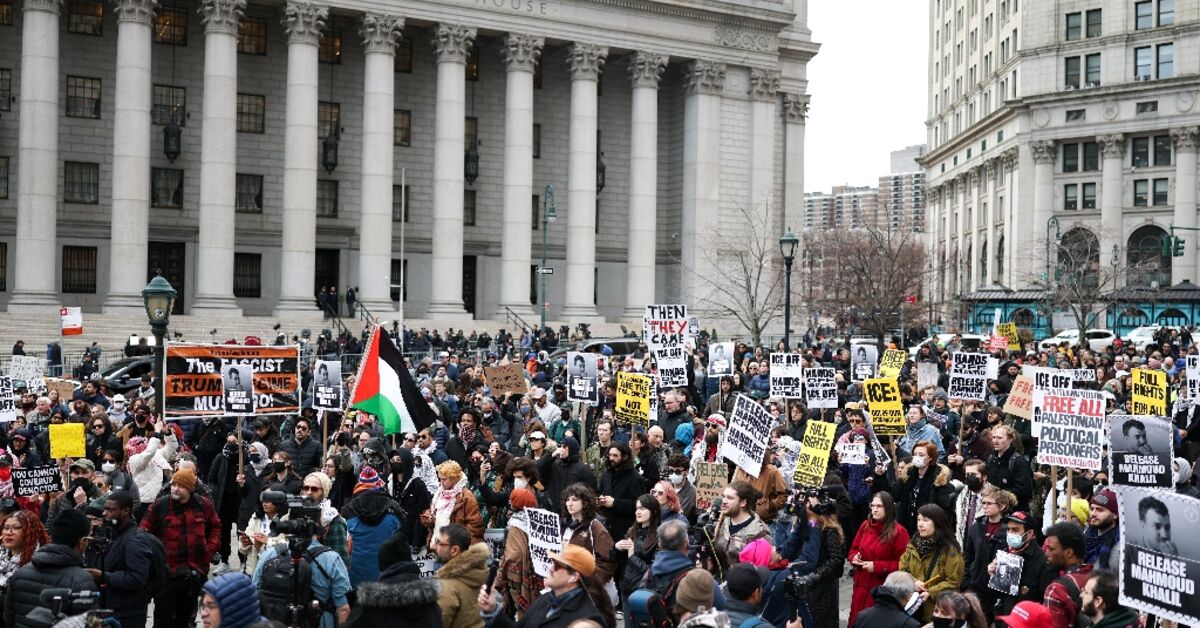 Detained pro-Palestinian activist denied legal calls, lawyer tells US ...
