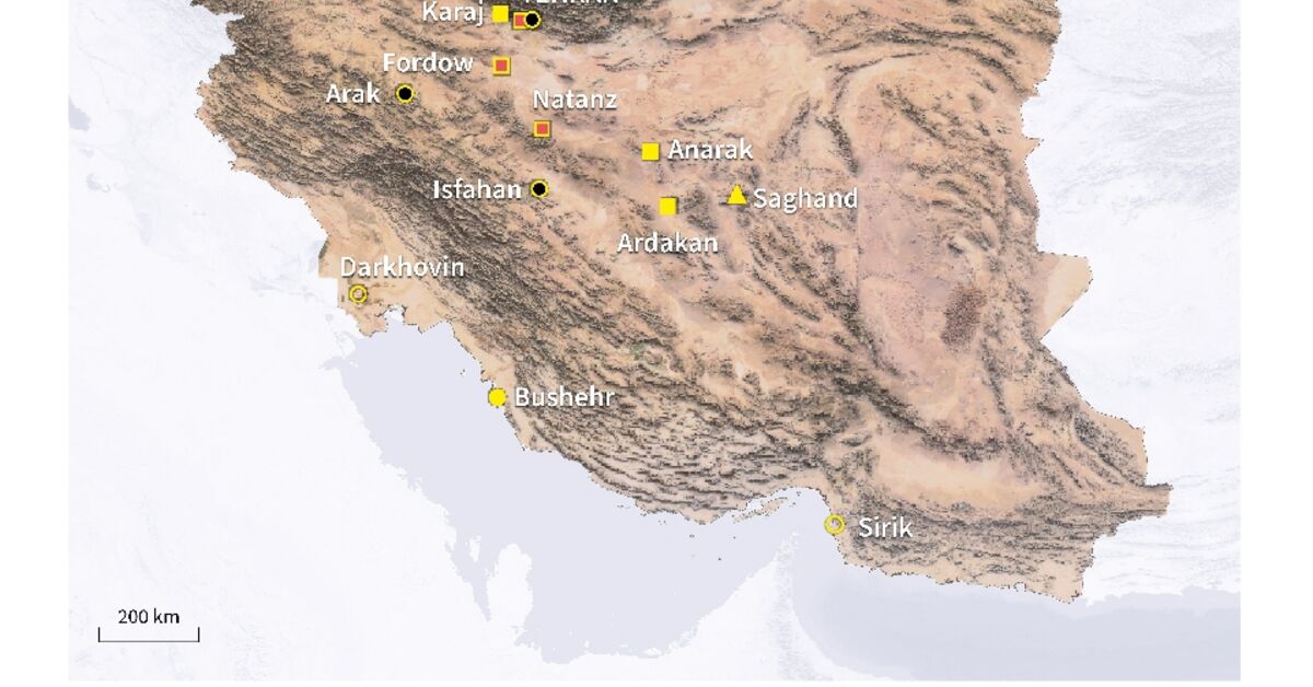 Iran's nuclear programme: the key sites - AL-Monitor: The Middle Eastʼs ...