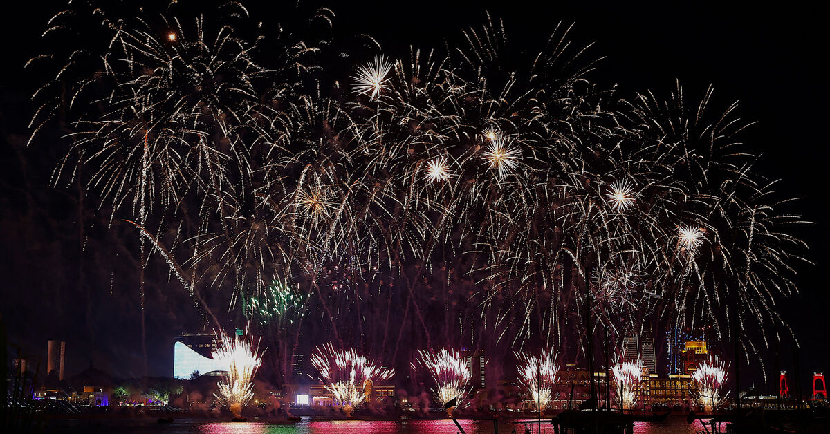 Aerial shows, drone displays & fireworks for Eid - AL-Monitor: The ...