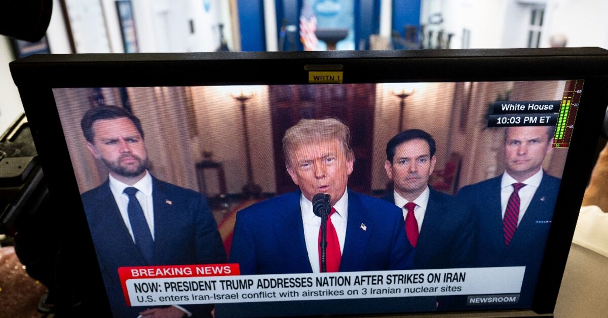 Trump's remarks in full after US strikes on Iran - AL-Monitor: The ...