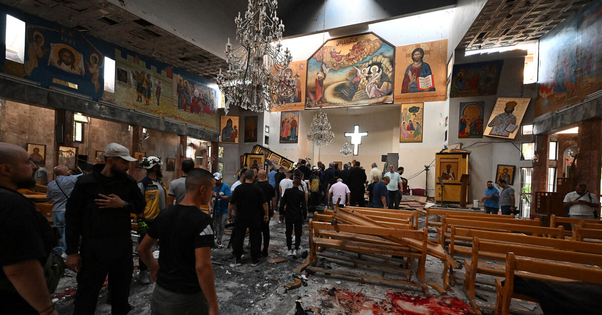 Syria church bombing raises fears ISIS will exploit Iran-Israel war to ...