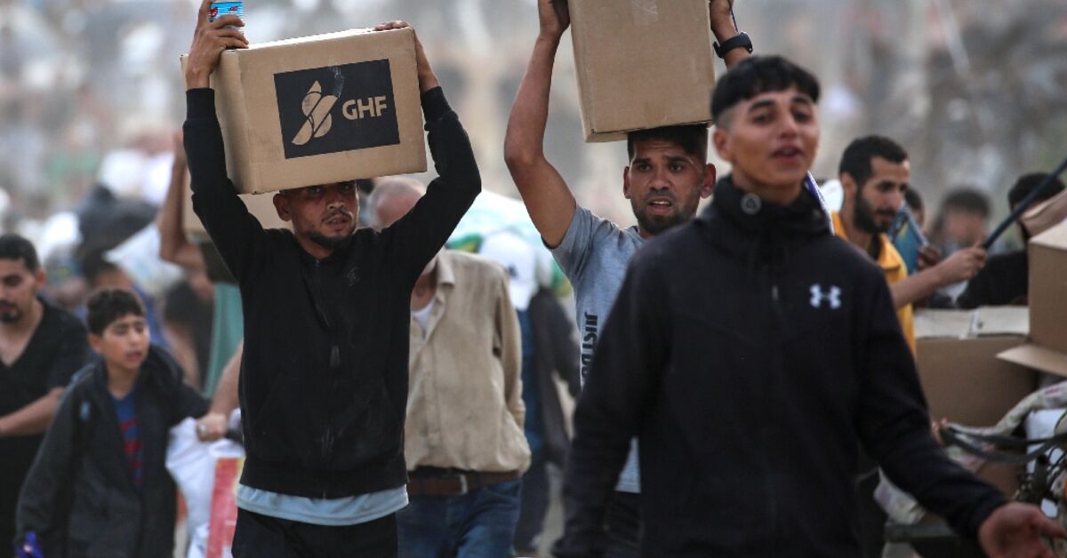 US-backed Gaza aid group says people 'desperately need more aid' - AL ...