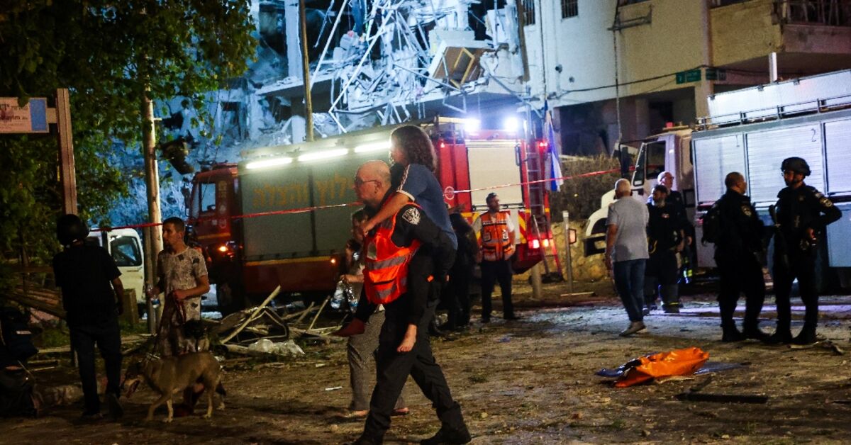 Israel fire service says responding to 'major' incidents from Iran ...
