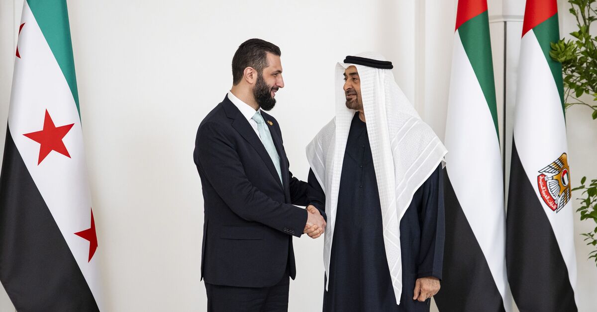 Gulf states weigh Syria’s reintegration as Sharaa kicks off UAE visit ...