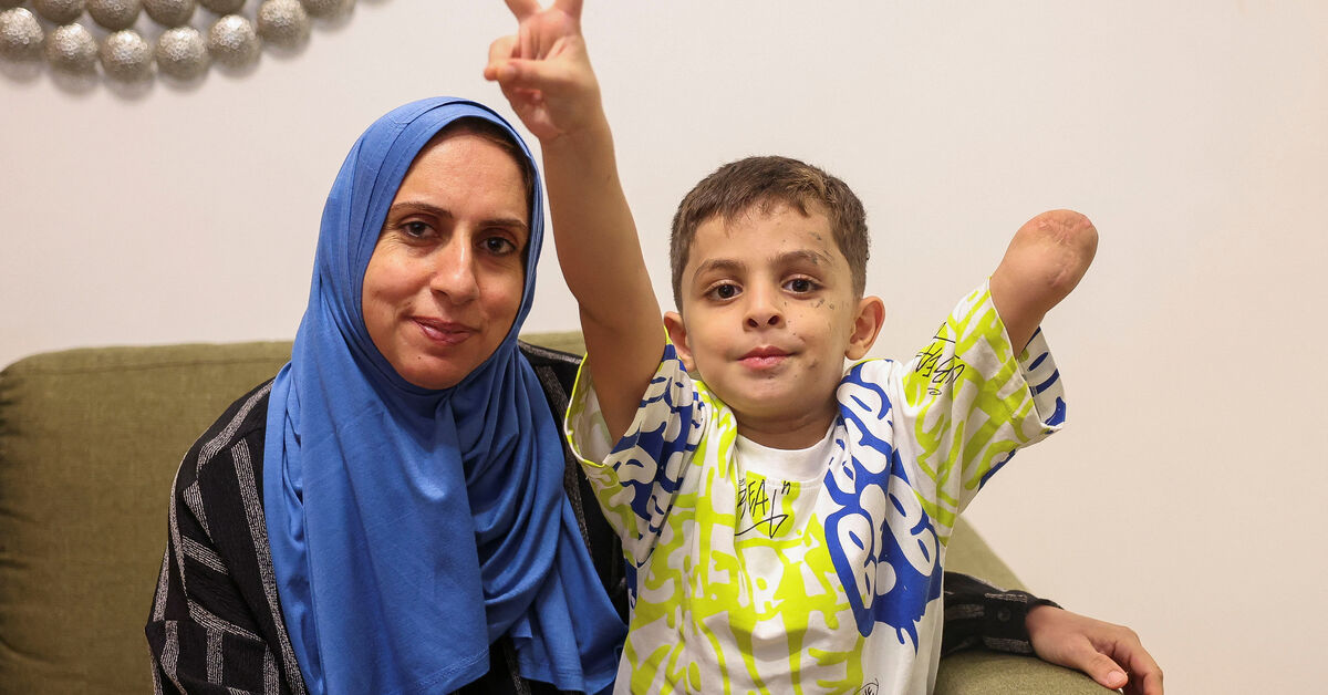 Missing limbs and loved ones, Gazan children begin treatment journey ...