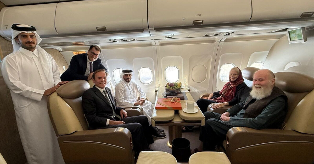 British couple freed by Taliban after Qatari mediation, official says ...