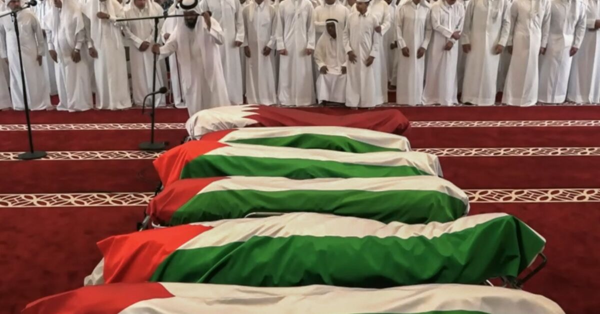 Funeral begins for six killed in Israel Qatar strike - AL-MONITOR: The ...