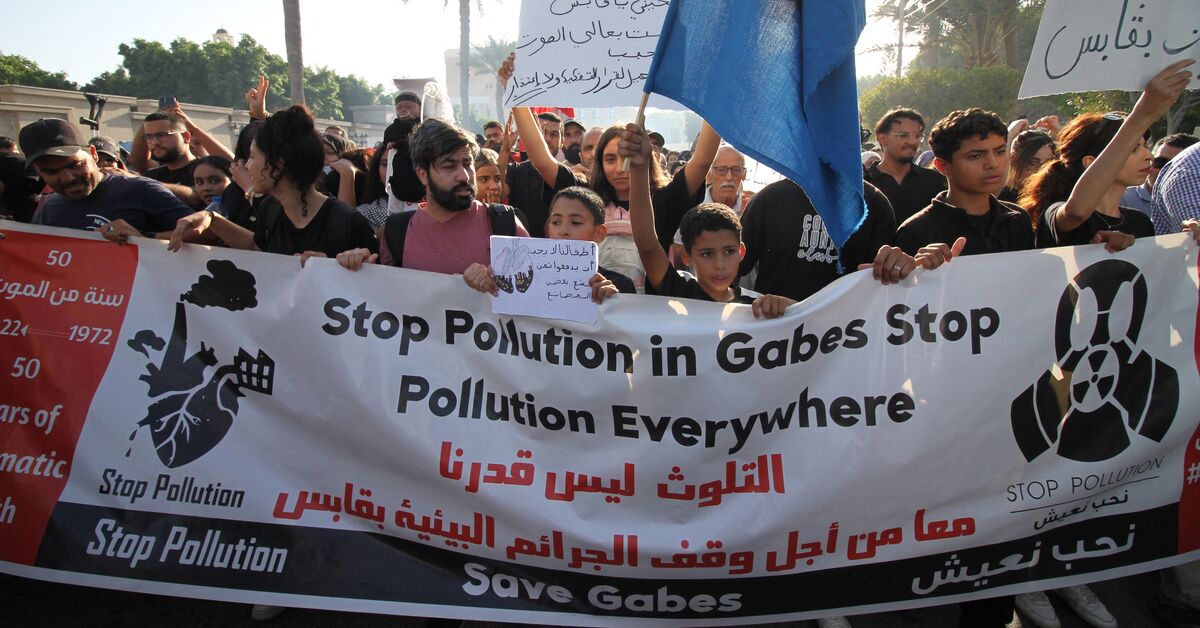 Over 200 hospitalized in Tunisia’s Gabes as anger over pollution crisis ...