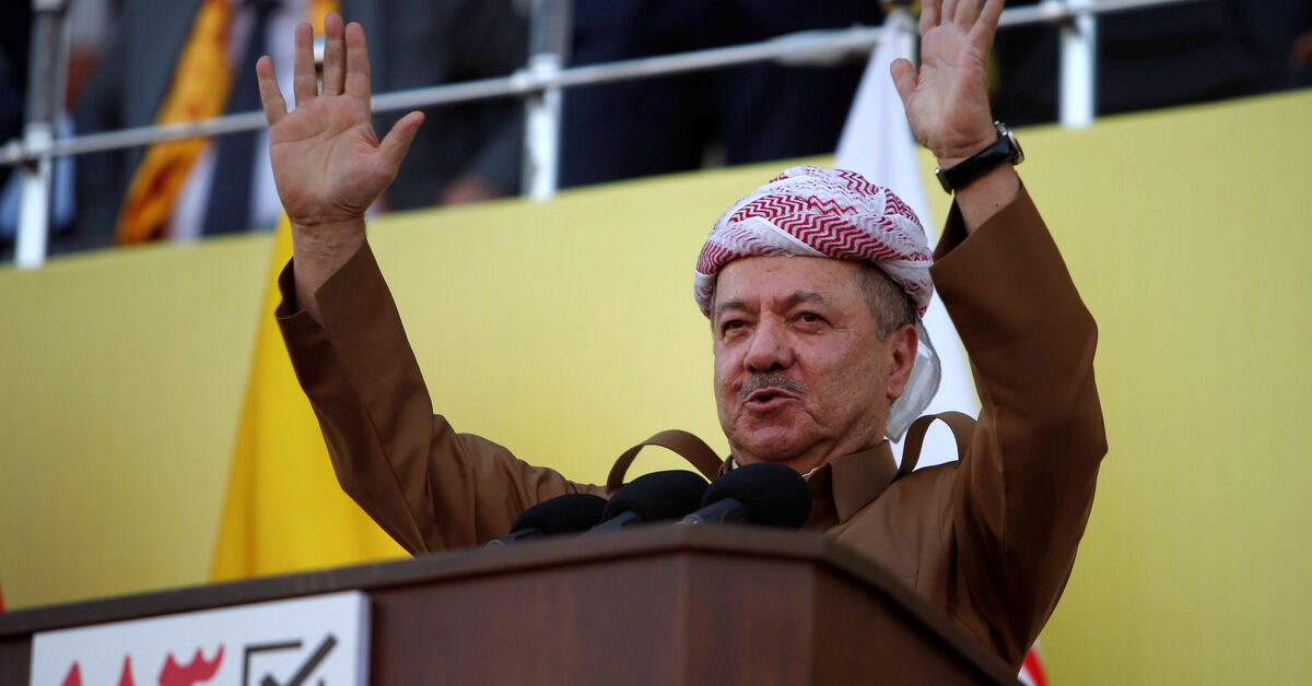 Kurdish leader Barzani pushes for leverage with Baghdad in Iraq vote ...