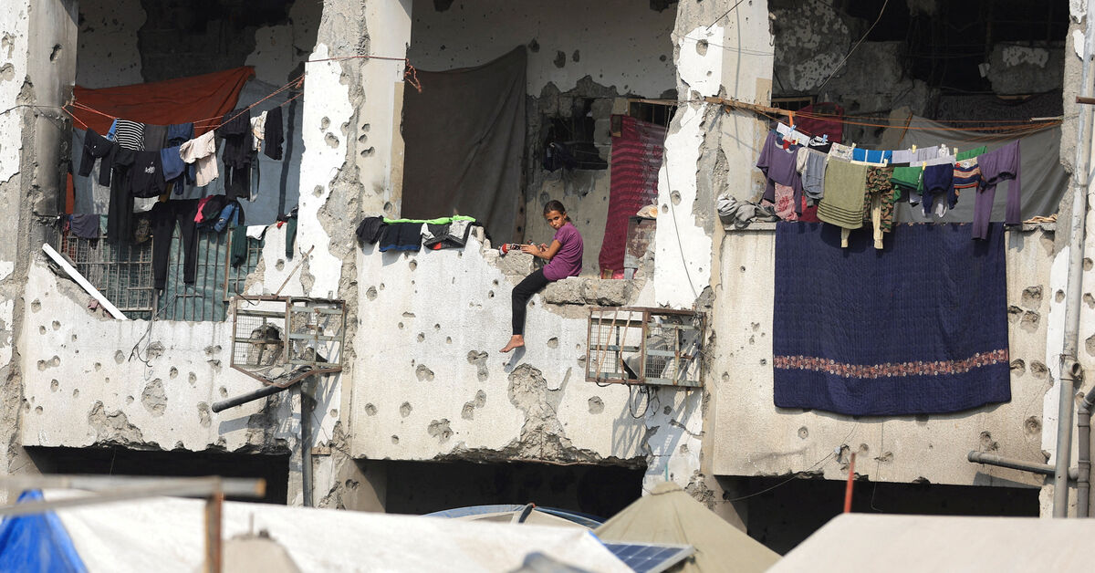 Gaza storms bring flooding, sewage and misery in tent camps - AL ...