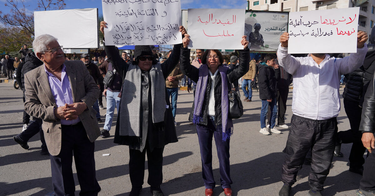Three dead in Alawite protests on Syrian coast, local officials say ...