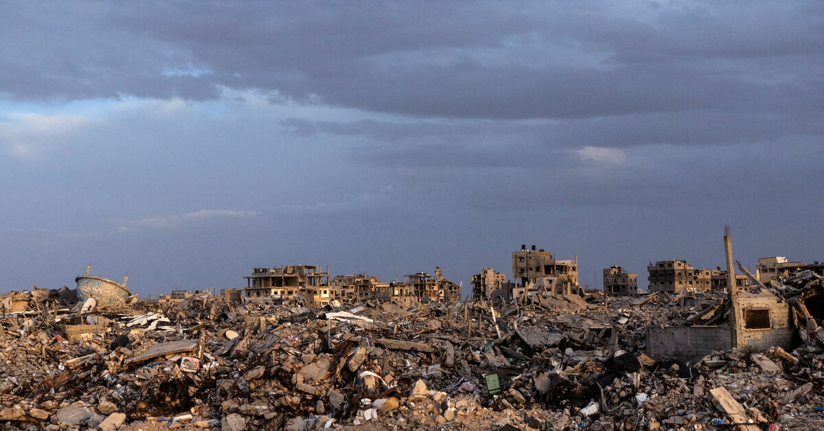 UAE plans compound for Palestinians in Israeli-held south Gaza, map ...