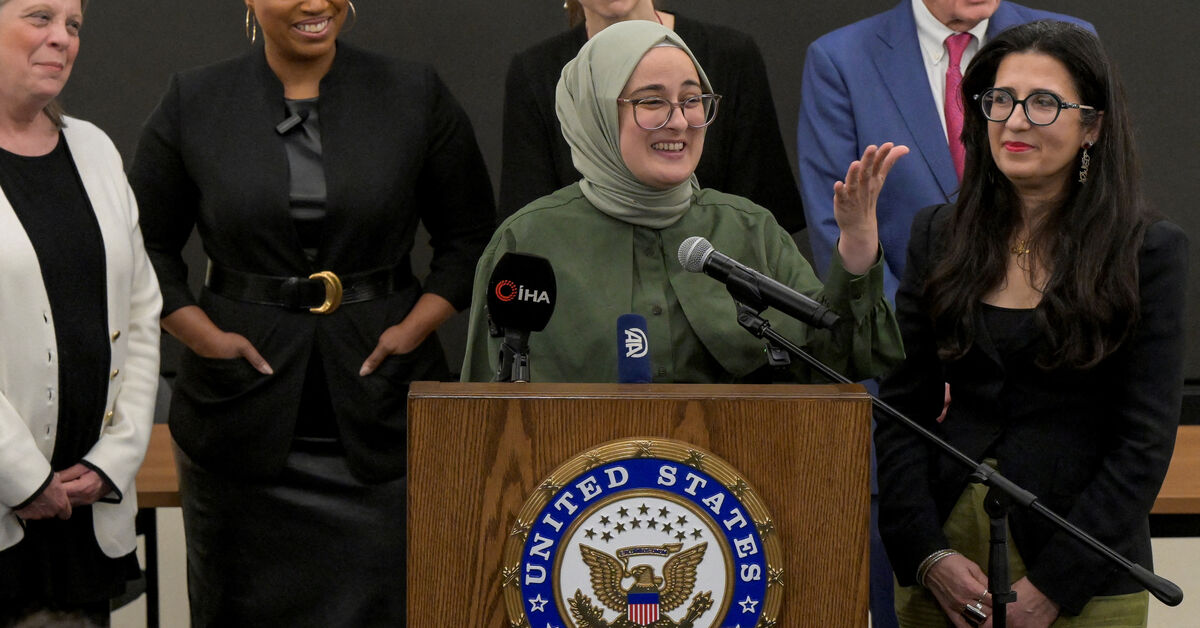 Pro-Palestinian Tufts University graduate targeted by Trump ...