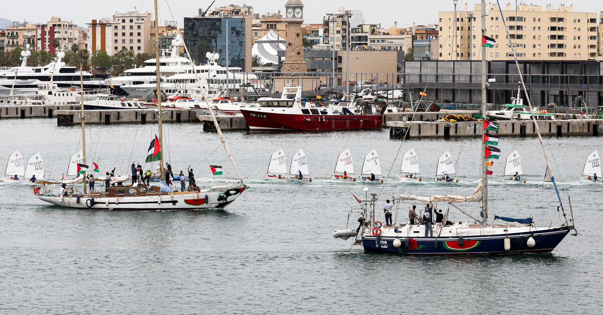 Israel begins intercepting Gaza aid ships far from shores, army radio ...