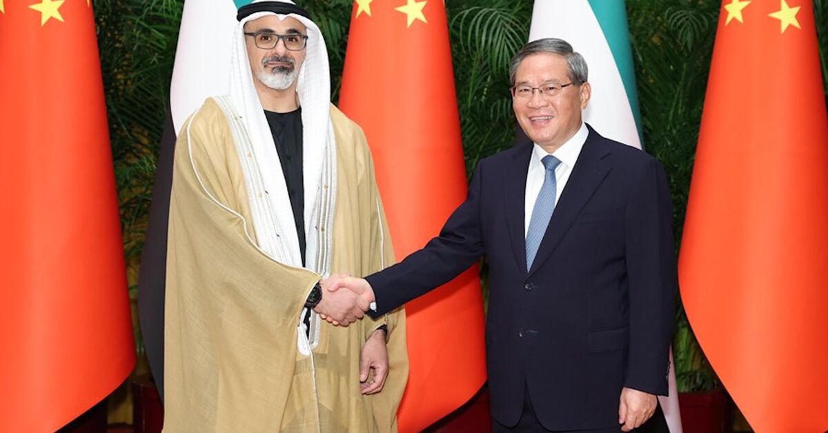 China signals bigger Gulf role as UAE crown prince visits Beijing - AL ...