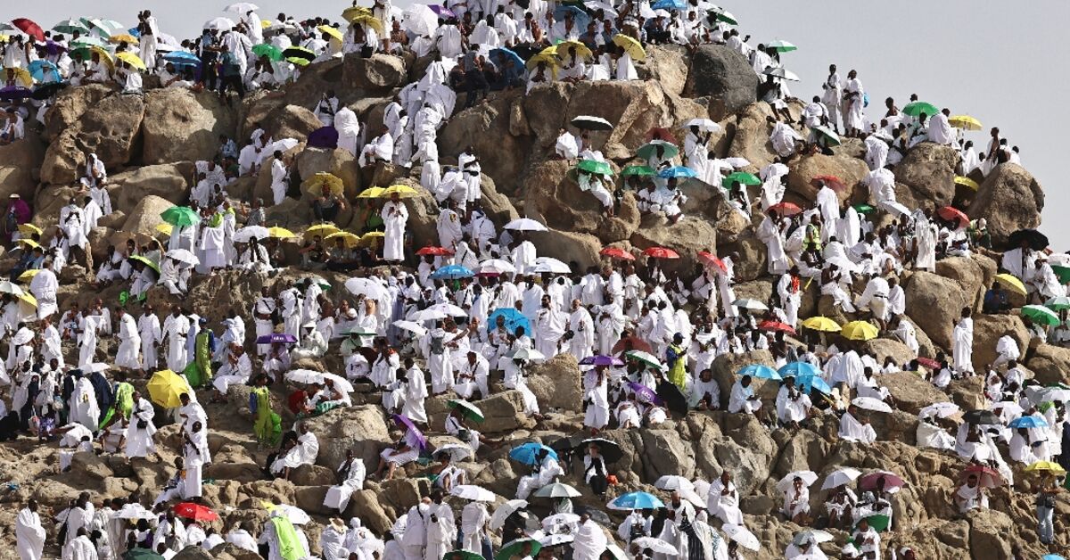 Pilgrims pray on Mount Arafat as hajj reaches peak - AL-MONITOR: The ...