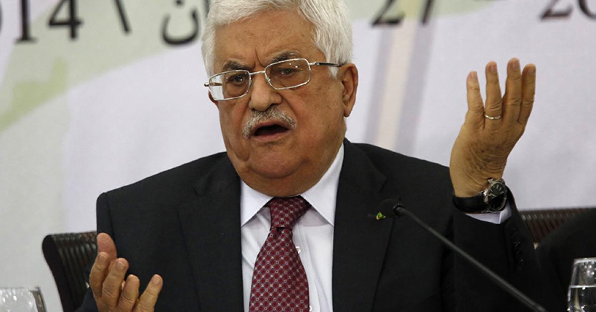 What made Abbas change position on Gaza war? - AL-MONITOR: The Middle ...