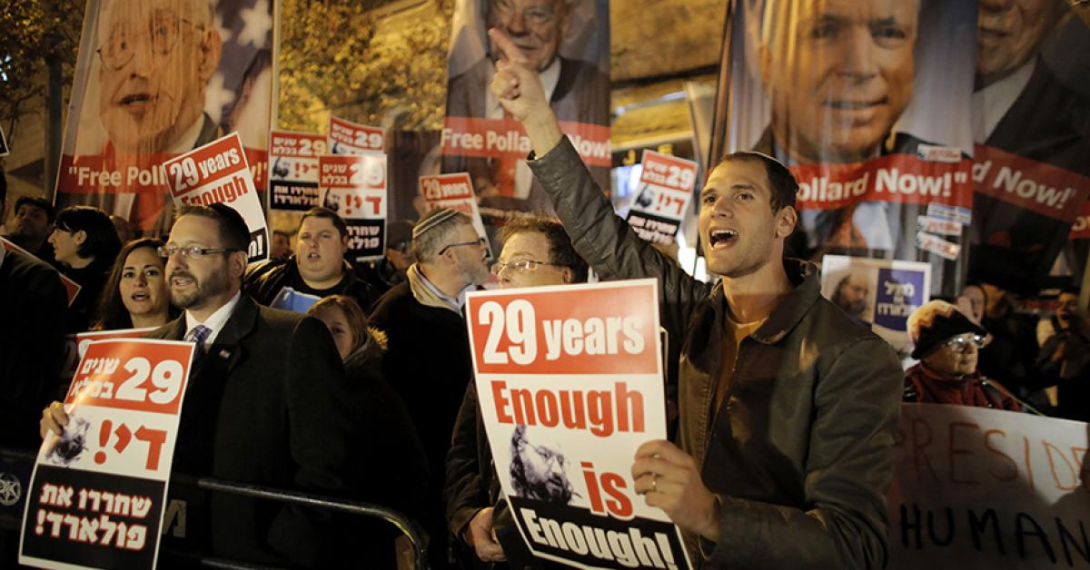 The case for releasing Pollard - AL-Monitor: The Middle Eastʼs leading ...