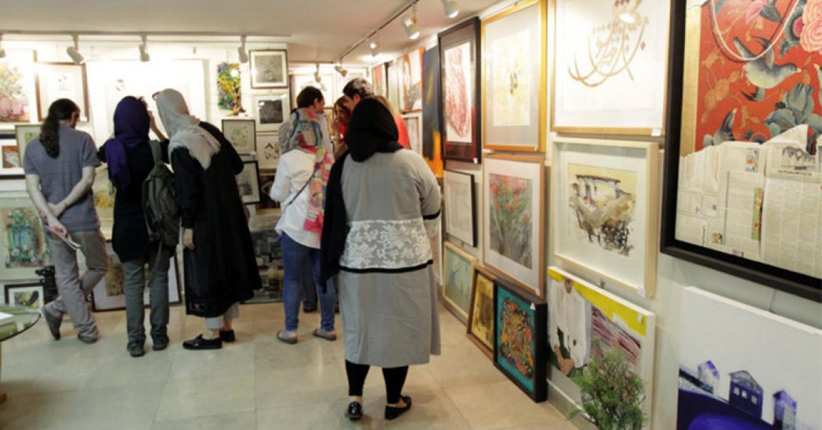 '100 Works by 100 Artists' nurtures Tehran art scene - AL-MONITOR: The ...