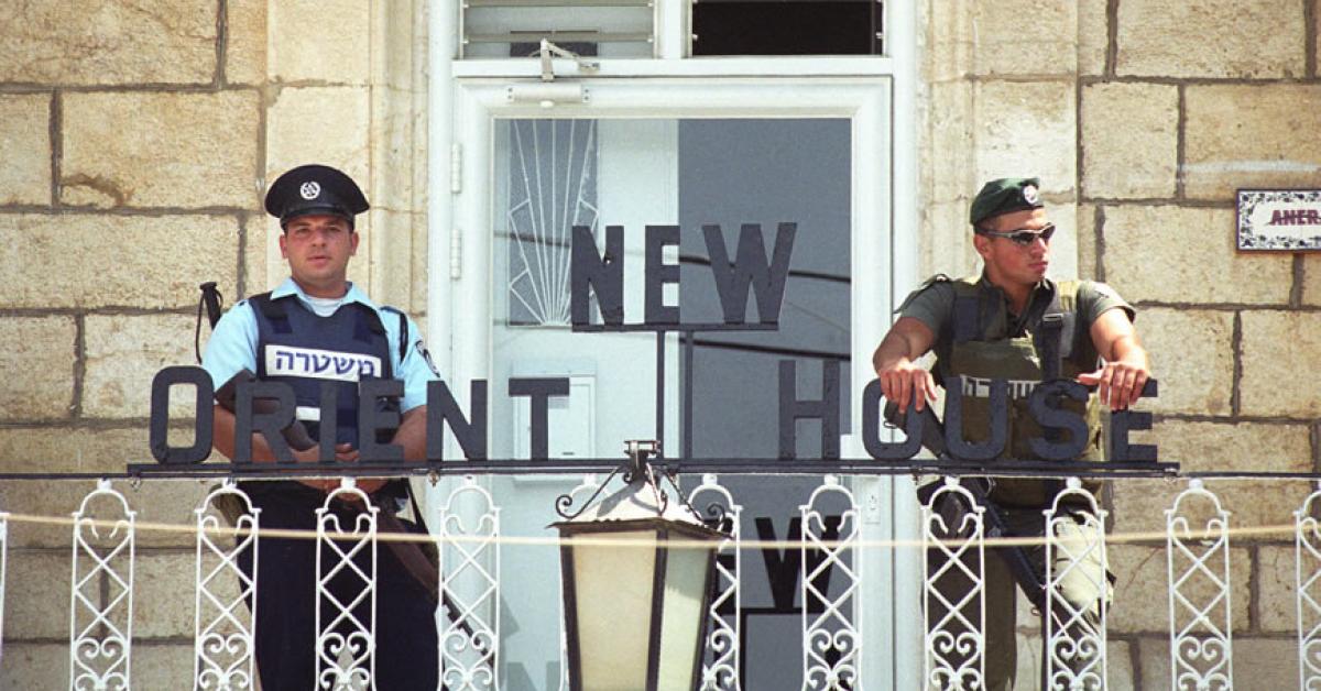 Jerusalem's Orient House a symbol of Palestinian struggle - AL-Monitor: The Middle Eastʼs ...