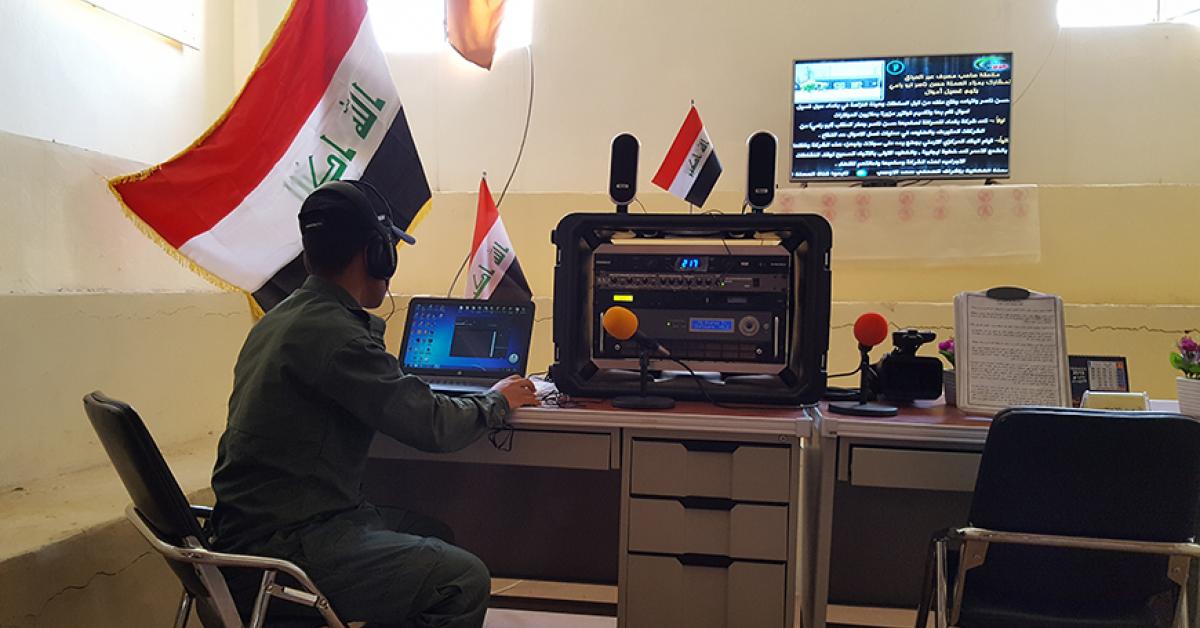 Iraqi army radio takes aim at IS - AL-Monitor: The Middle Eastʼs ...