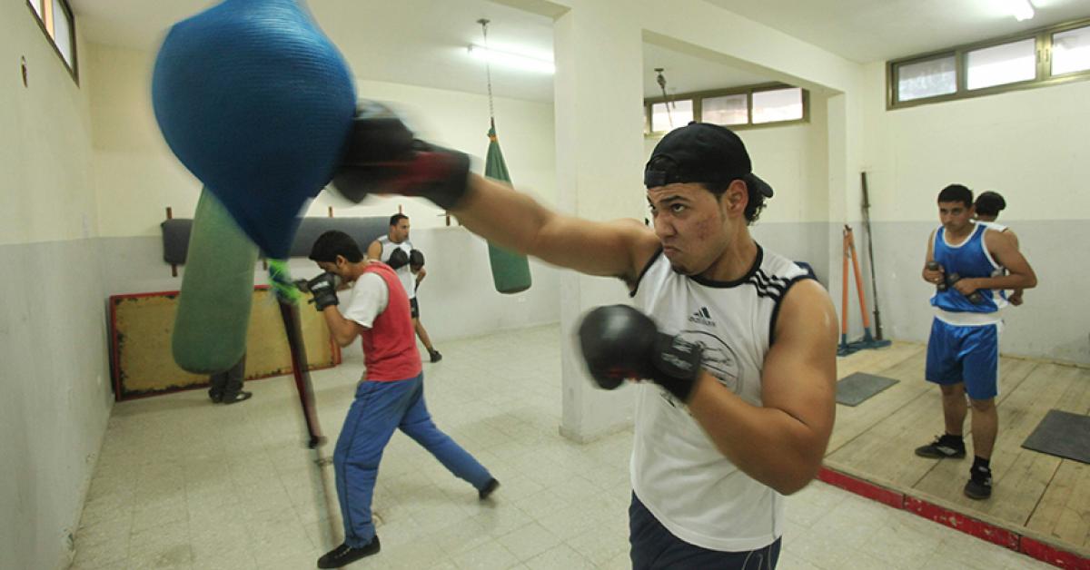 Gaza's boxers dream of hitting it big - AL-Monitor: The Middle Eastʼs ...
