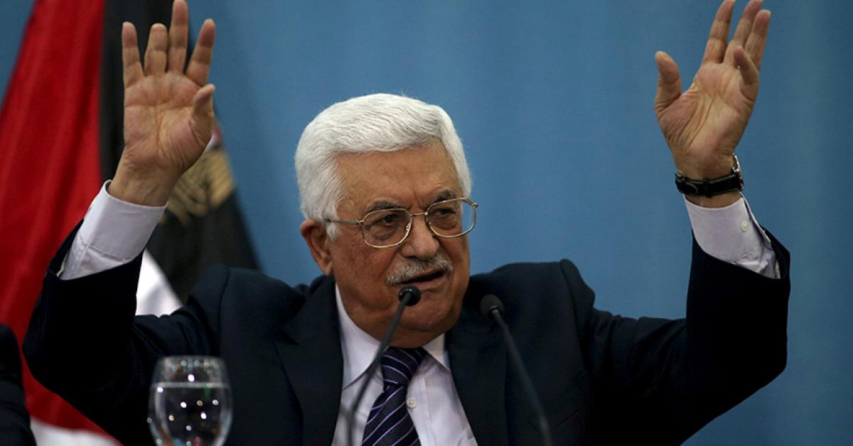 Abbas unfazed by criticism of participation in Peres' funeral - AL ...