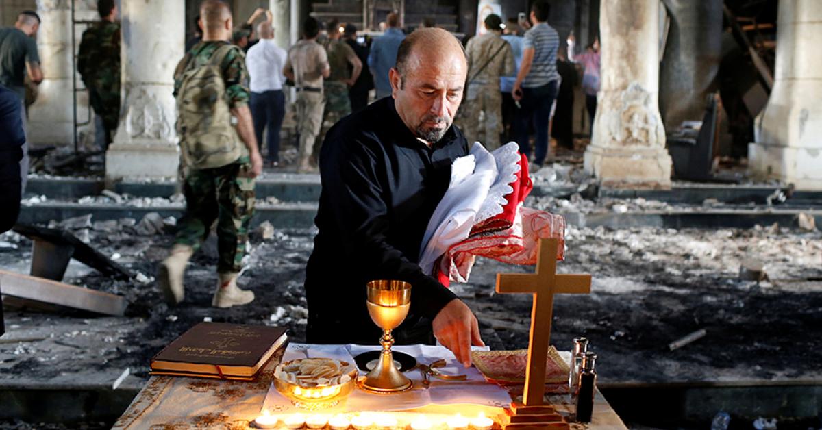 Christian minority in Iraq seeks autonomy in post-Mosul Iraq - AL ...