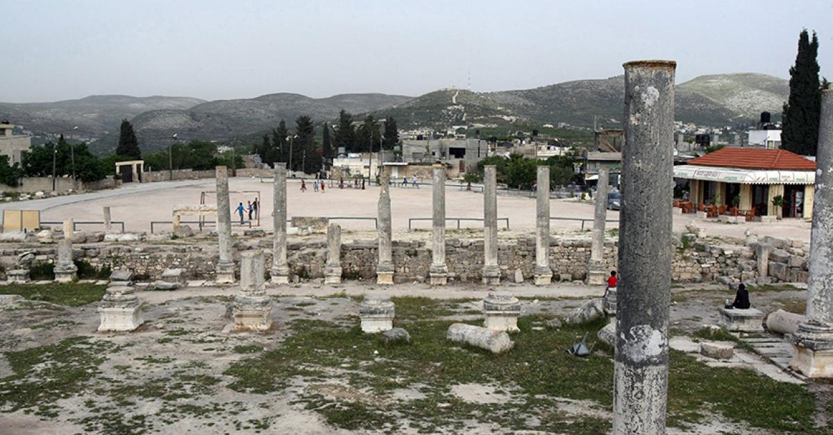 Palestinian historical city of Sebastia besieged by settlements - AL ...