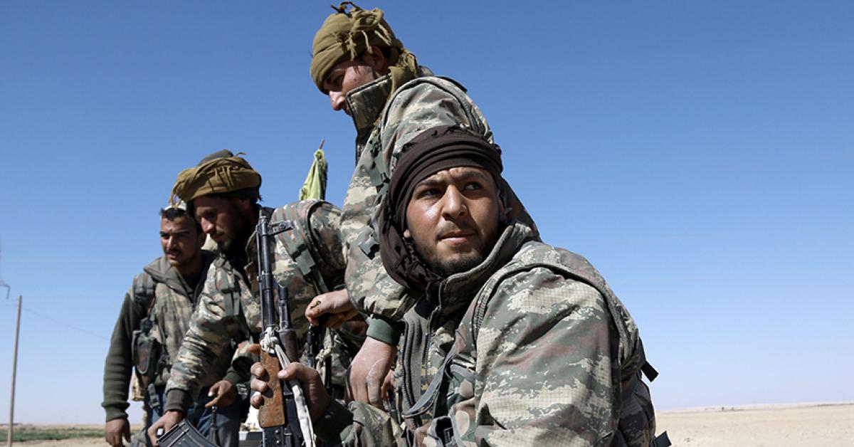 Syrian rebel group just trying to get home - AL-Monitor: The Middle ...