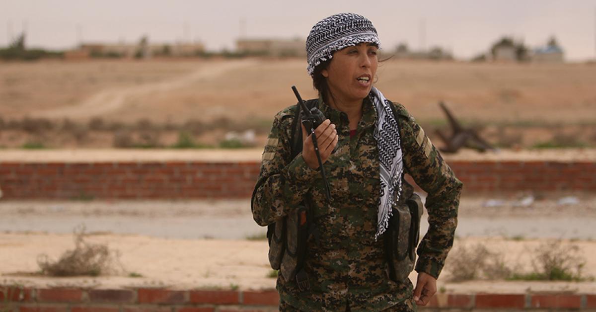 Meet the Kurdish woman leading battle against IS in northern Syria - AL ...