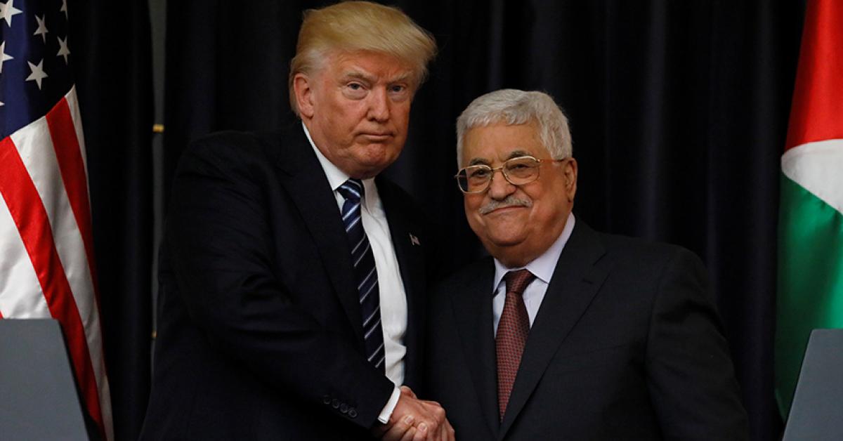 The real story behind Trump’s meetings with Abbas and Netanyahu - AL ...
